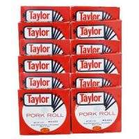 Taylor Ham-Taylor Pork Roll THICK Sliced-8 Boxes | Jersey Pork Roll