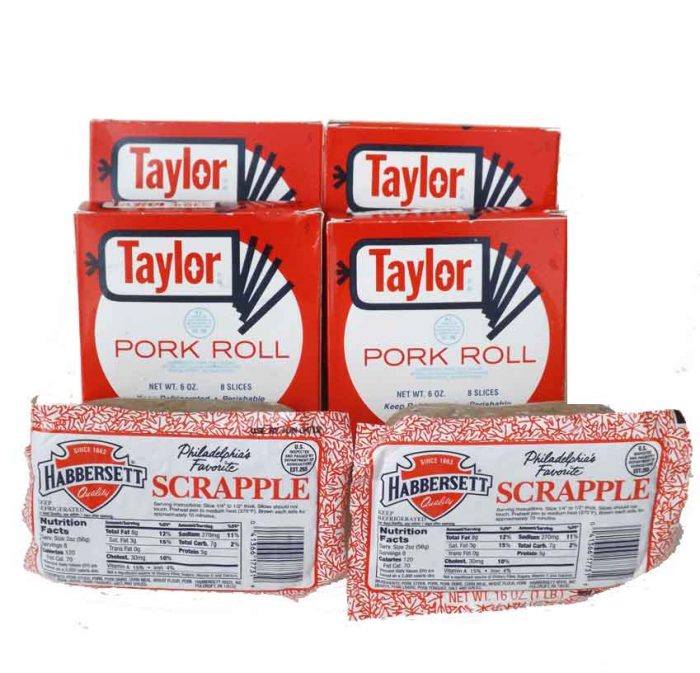 Buy Original Taylor Ham aka Taylor Pork Roll, Sabretts, Habbersetts